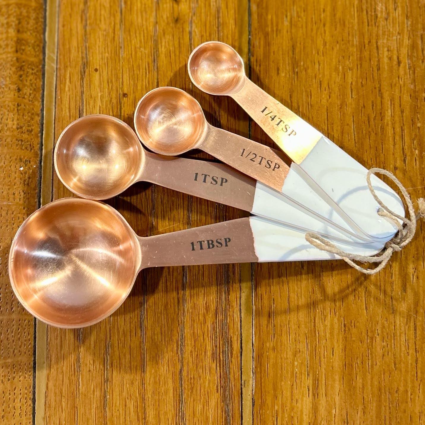 Copper Measuring Spoons – Anna Phillips Designs